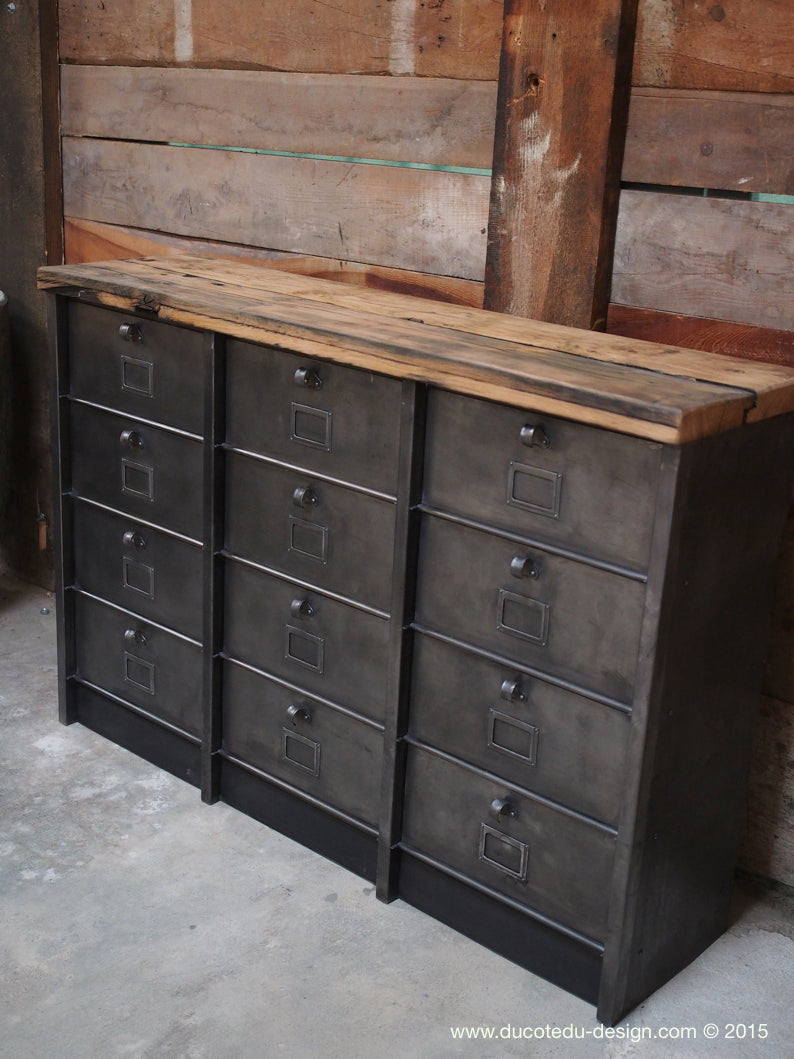 Very Large Industrial Cabinet With Open Doors